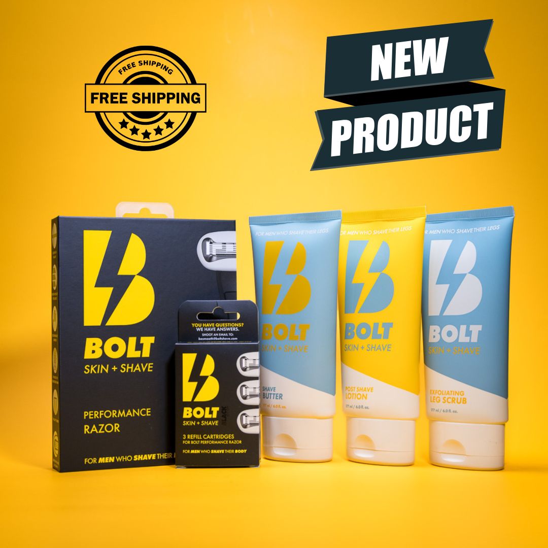 BOLT Skin + Shave | Be Smooth Bundle
