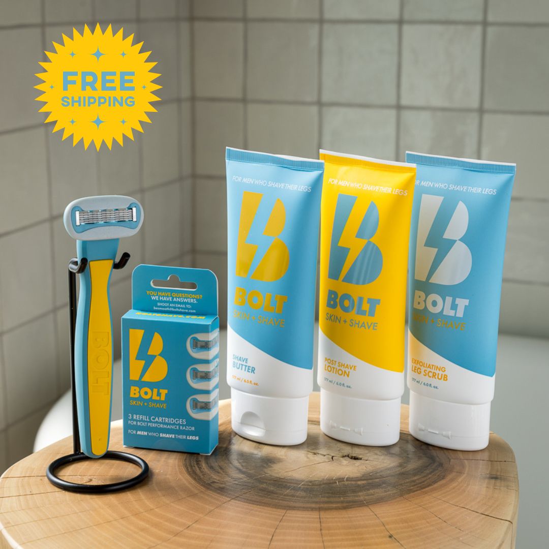 BOLT Skin + Shave | Be Smooth Bundle