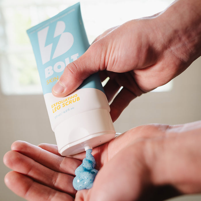 BOLT Skin + Shave | Exfoliating Leg Scrub
